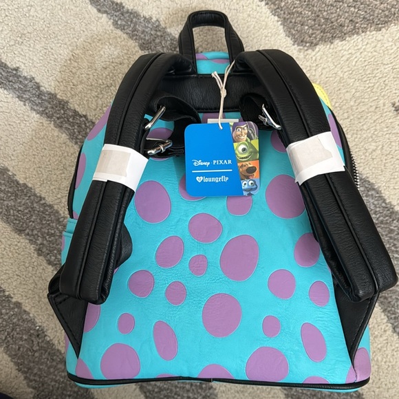 Loungefly | Bags | Loungefly Disney Pixar Monsters Inc Sully Blue Mini ...